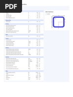 CHS 114.3 Section Properties Overview | PDF | Bending | Area