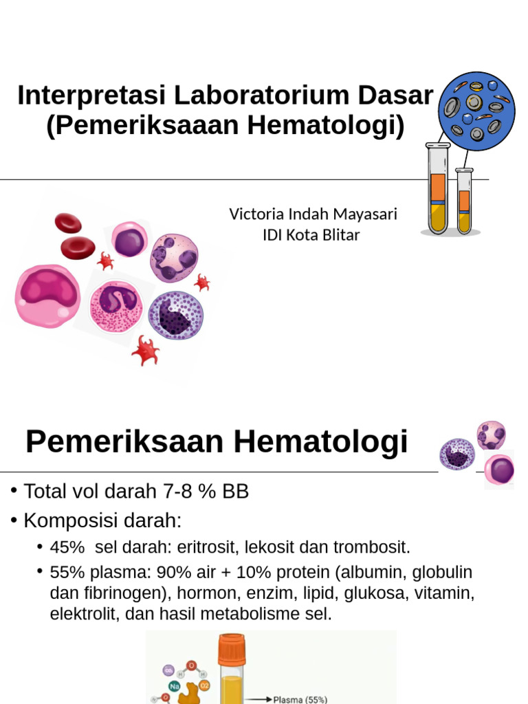 Interpretasi Laboratorium Dasar Edit | PDF