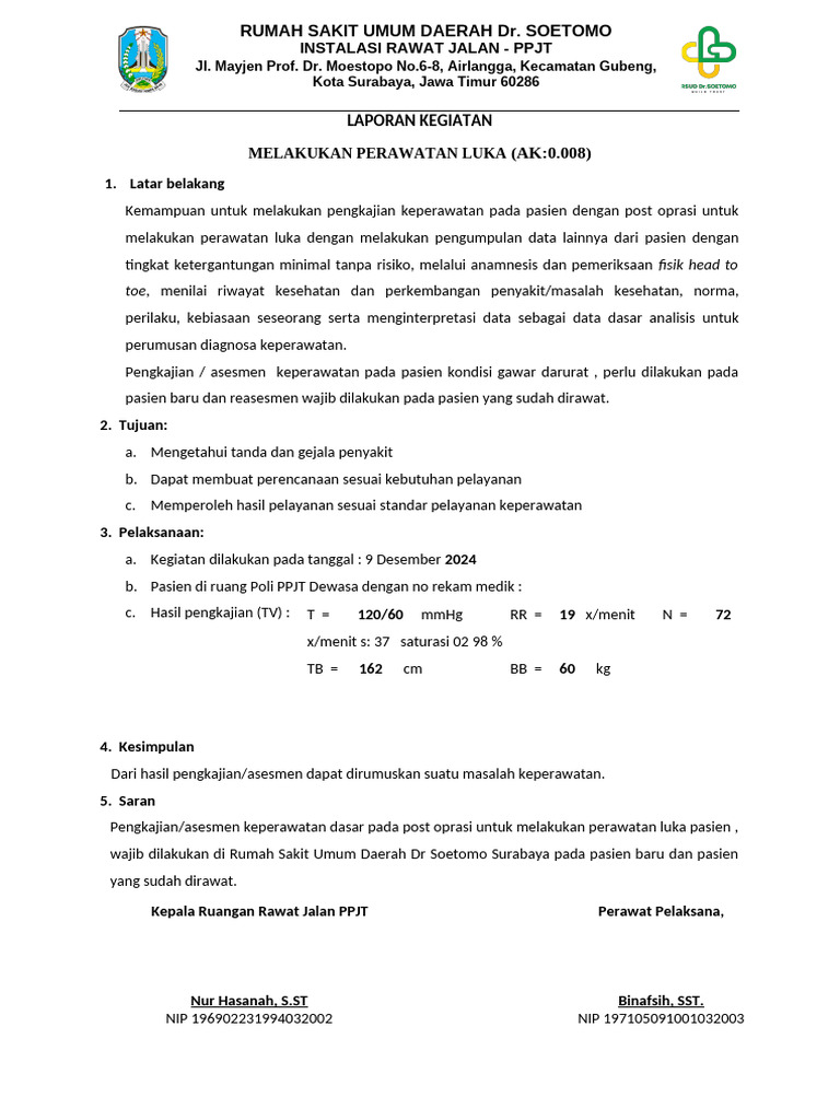 Lap Keg 4 SKP Bin Desember | PDF