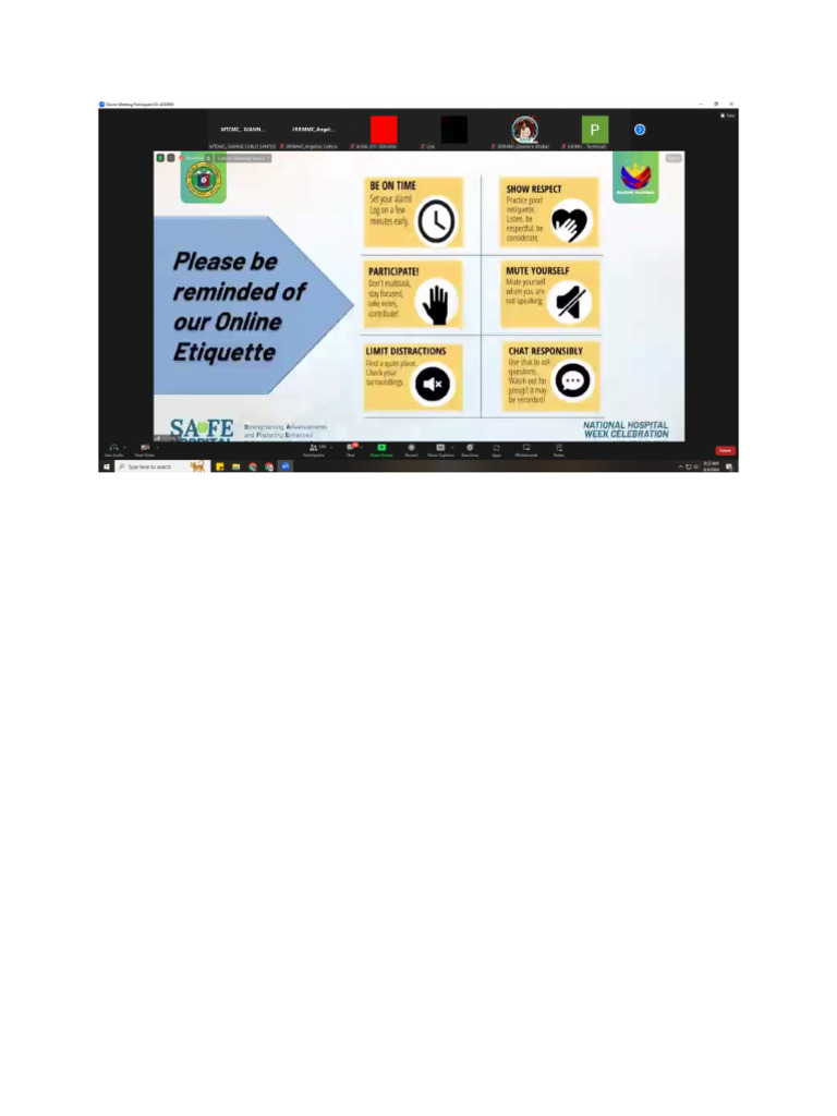 Online Etiquette | PDF