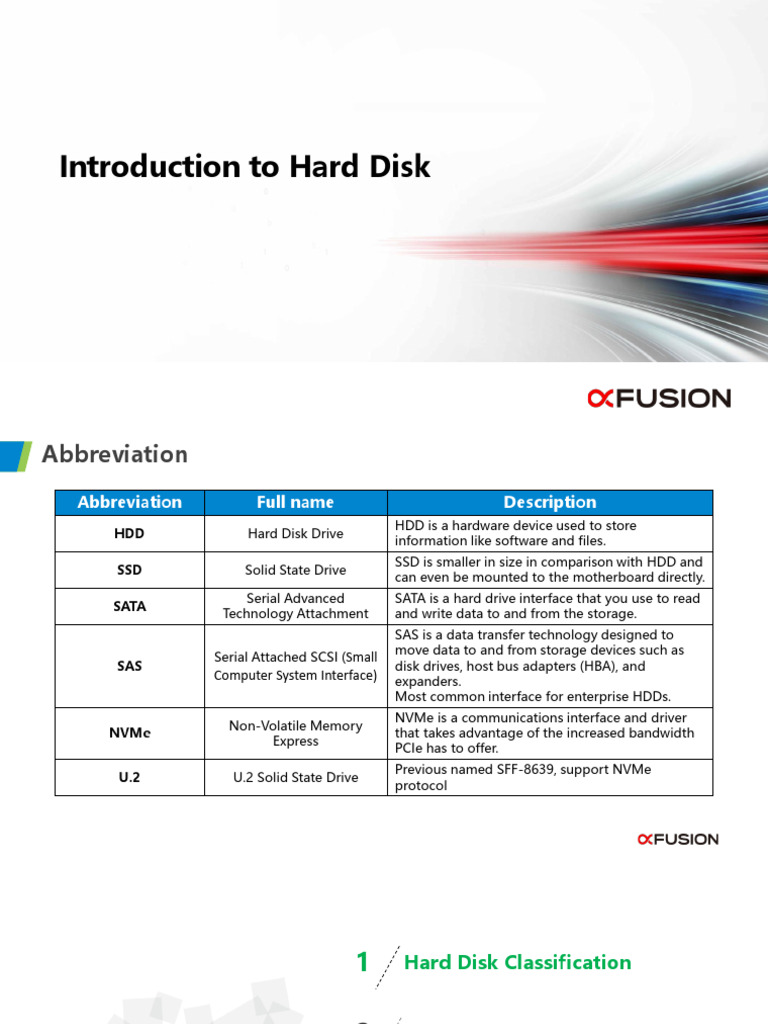 Hard Disk Drive Overview and Comparison | PDF | Solid State Drive ...