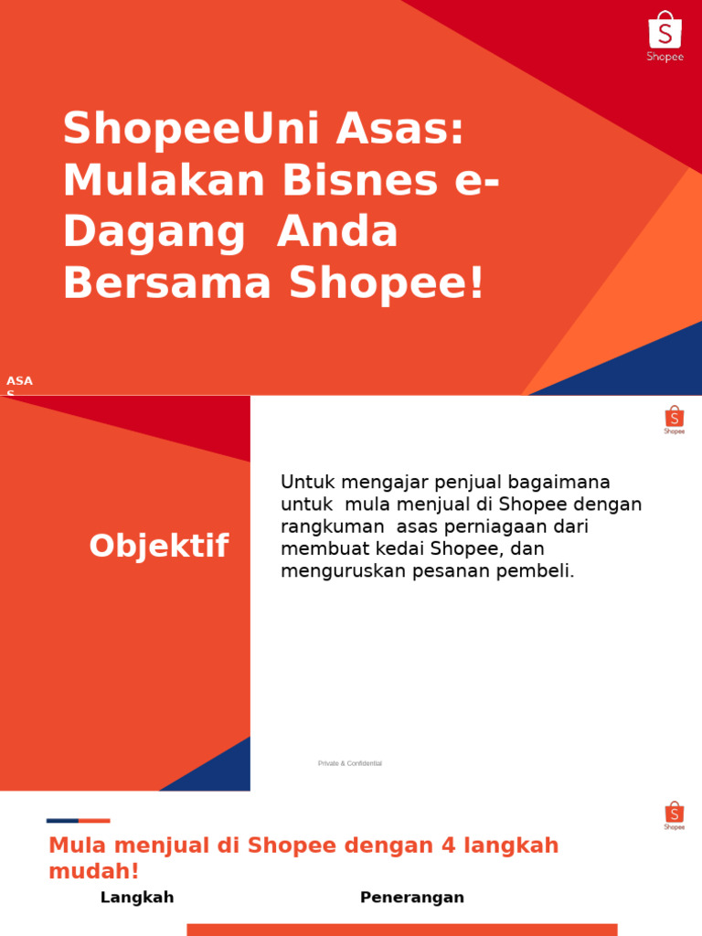 Panduan Mula Jual di Shopee | PDF