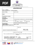 Locator Slip Form Template | PDF
