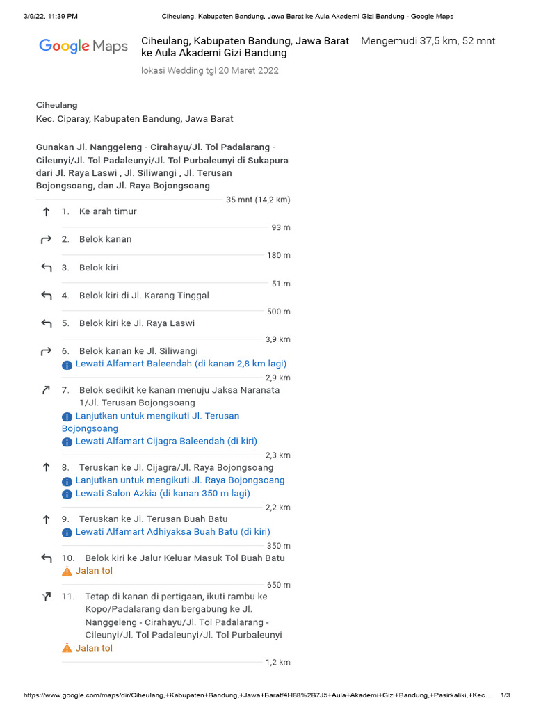 Lokasi Wedding Gedung Akzi Cimahi | PDF