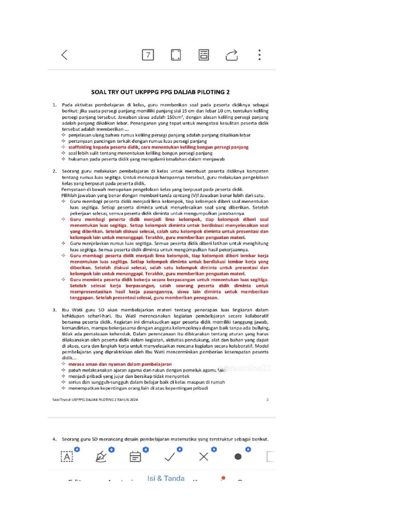 Try Out 1 | PDF