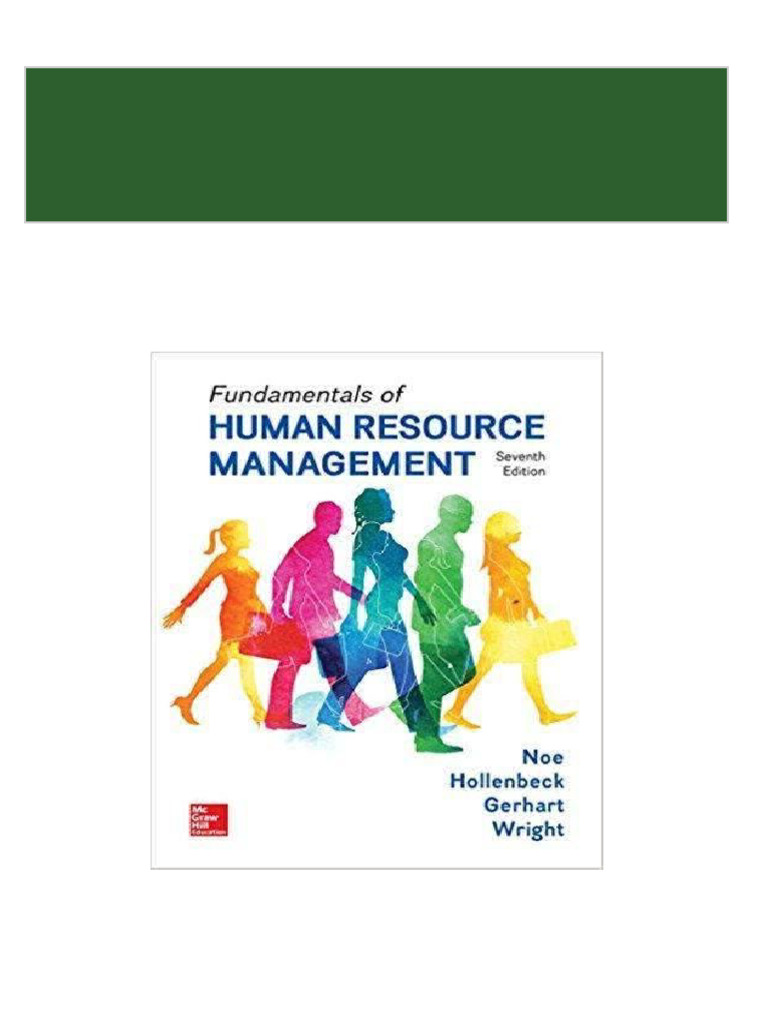 Fundamentals of Human Resource Management 7th Edition (Ebook PDF) All Chapters Instant Download ...