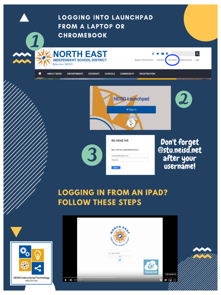 Logging Into Launchpad | PDF