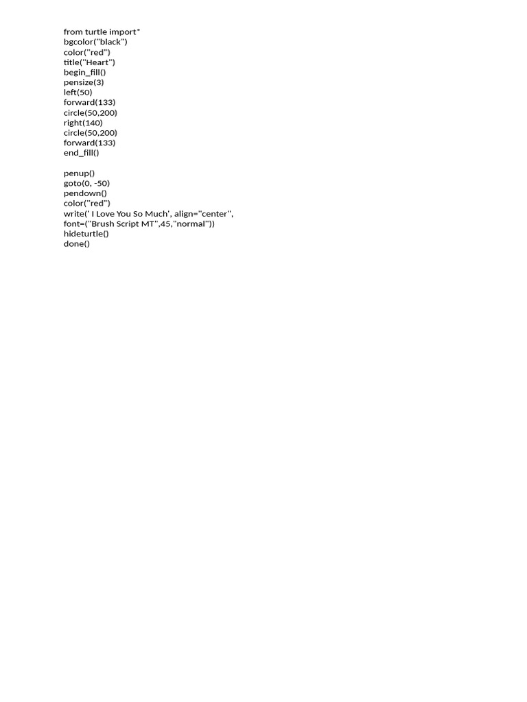 I Love You Coding | PDF