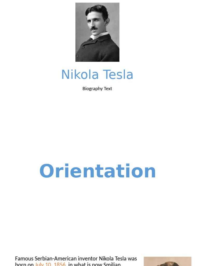 Nikola Tesla | PDF