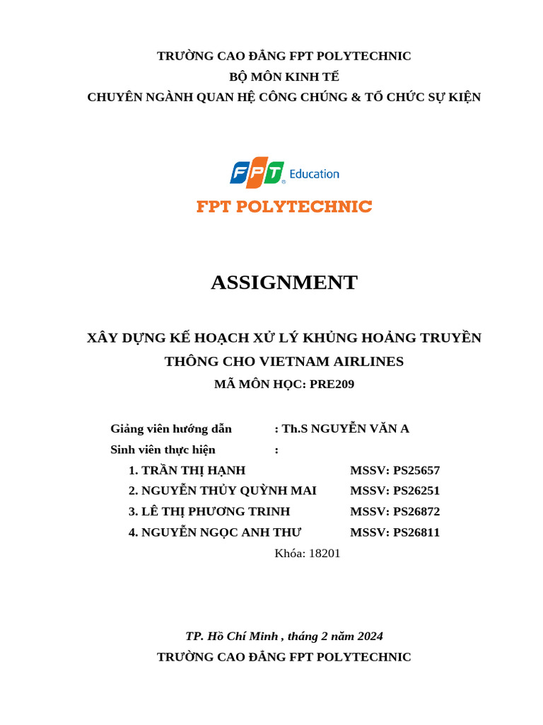 3.+Form+Mau+Bao+Cao+Assignment | PDF