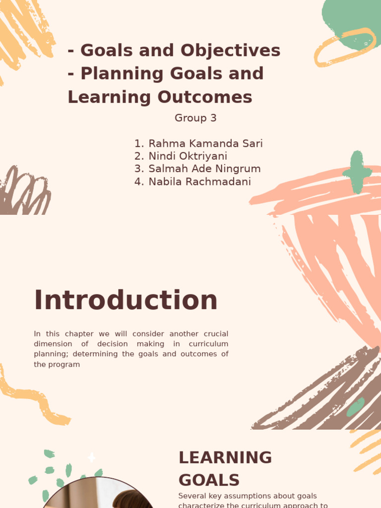 Curriculum Goals and Planning Insights | PDF | Curriculum | Critical ...