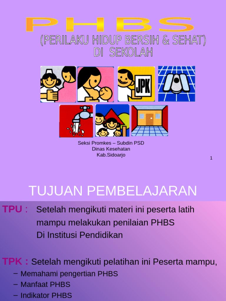 PHBS-Sekolah | PDF