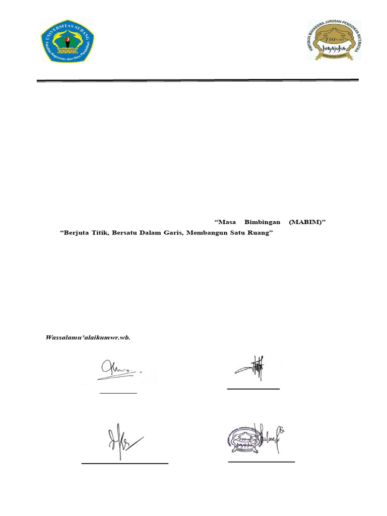 Surat Peminjaman Alat - MABIM Ke BEM 2024 | PDF