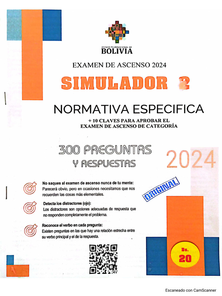 Simulador 2 Normativa Especial | PDF