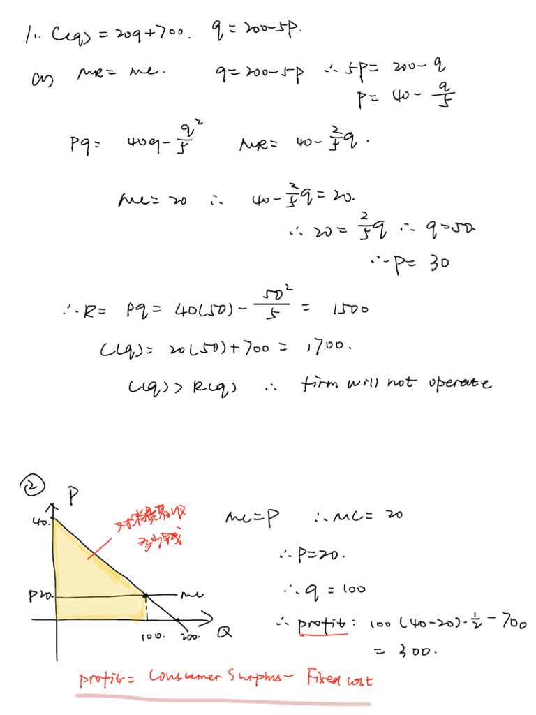 Problem set 9-10 | PDF | Marketing | Market (Economics)