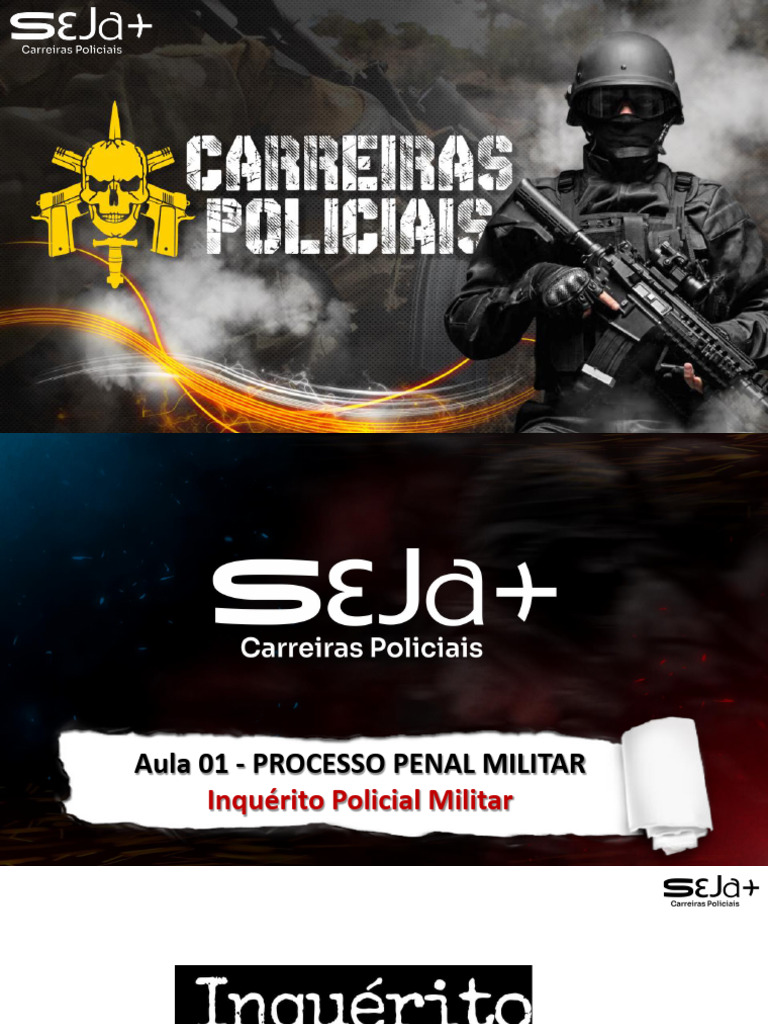 Inquérito Policial Militar: Procedimentos e Competências | PDF ...