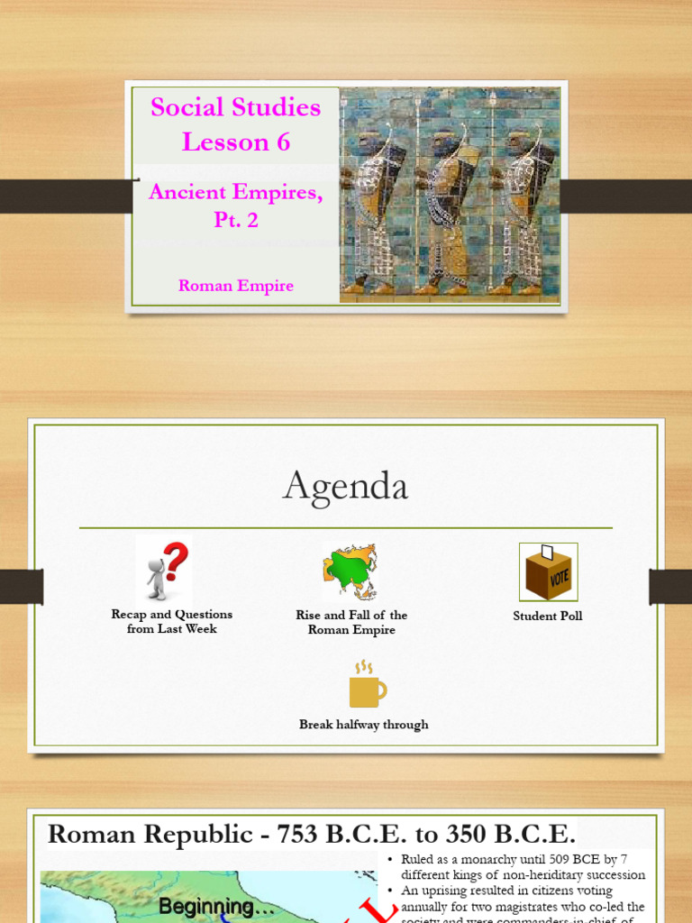 Lesson 6 - Ancient Empires PT 2 | PDF | Julius Caesar | Cleopatra