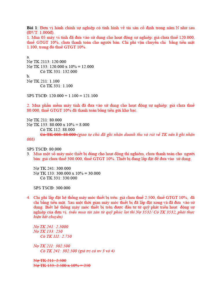 S A BT (1) - KTHCSN Chương 5 | PDF