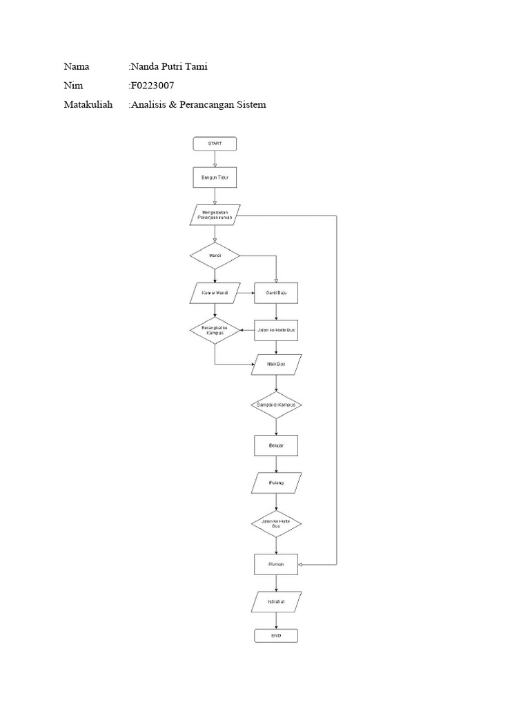 F0223007 Nanda Activitydiagram | PDF