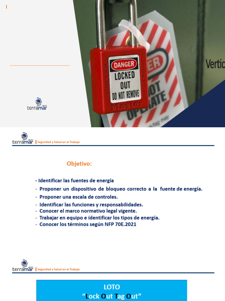 Manual Bloqueo y Etiquetado (Loto) | PDF | Corazón | Cableado eléctrico