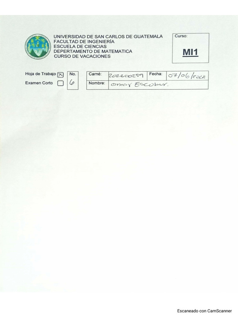 (MI1) Ht6 | PDF