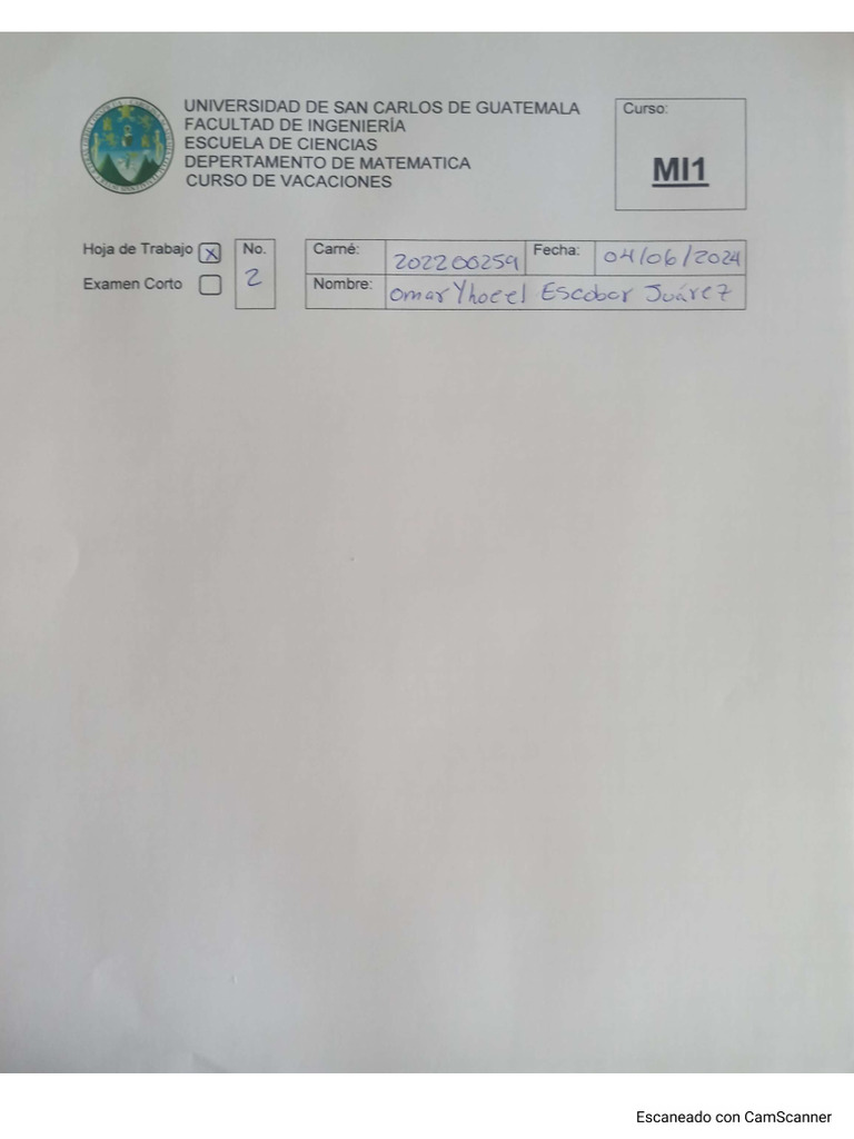 (MI1) Ht2 | PDF
