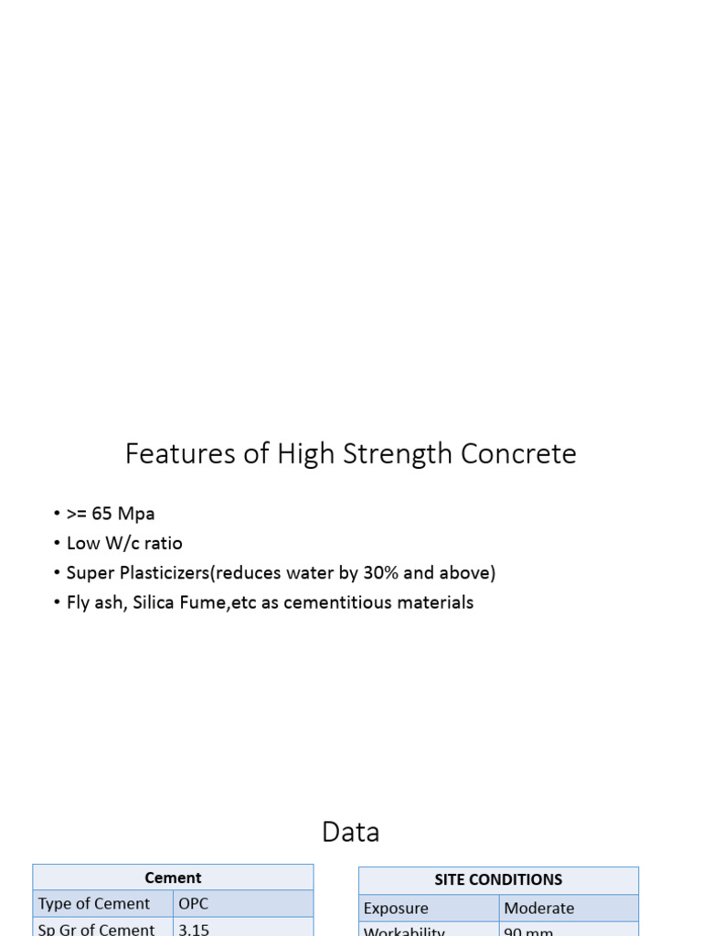 M70 Concrete Mix Design Calculations | PDF | Concrete | Cement