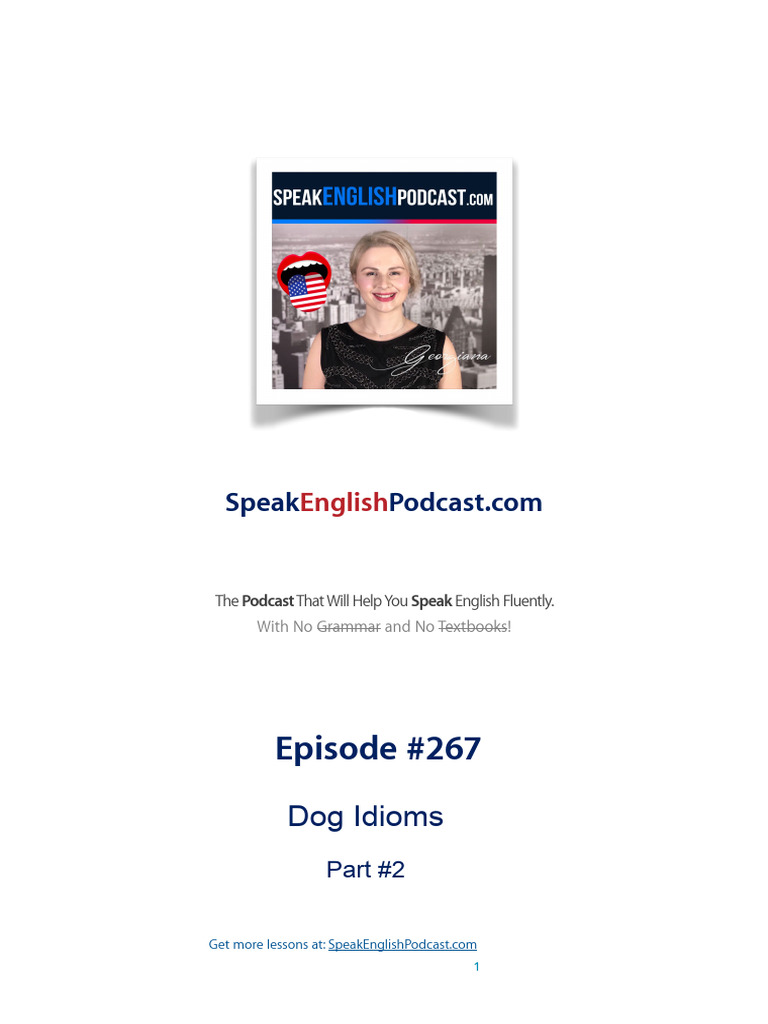 267 Dog Idioms in English Part2 | PDF