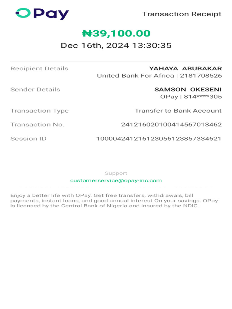 Transaction Receipt-241216020100414567013462 | PDF