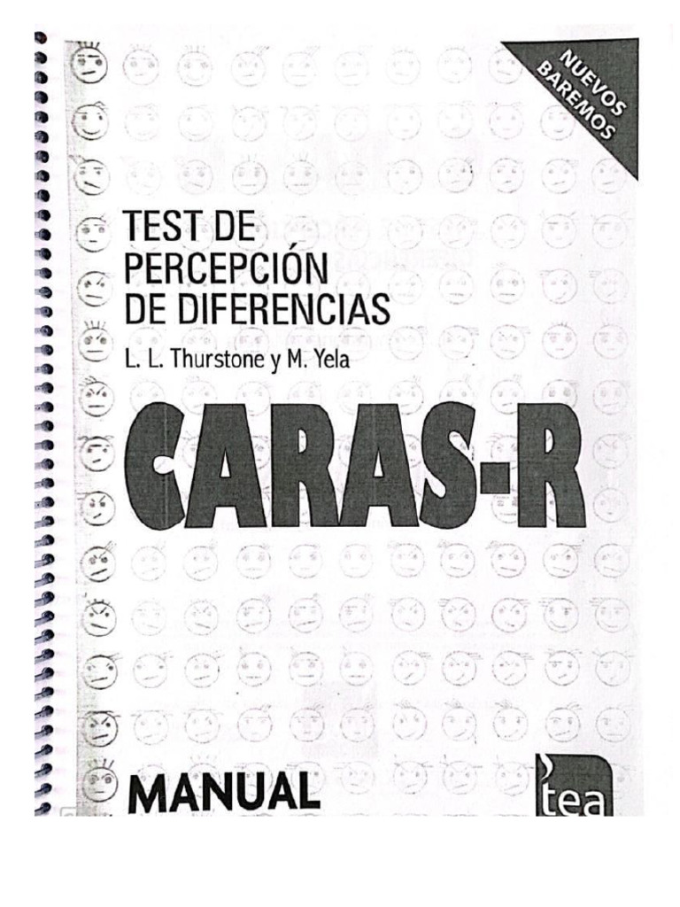 Test Caras-R | PDF