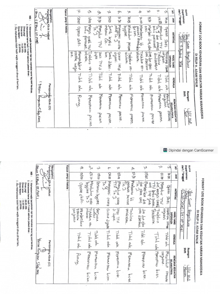 Vico_logbook adam Malik4 | PDF