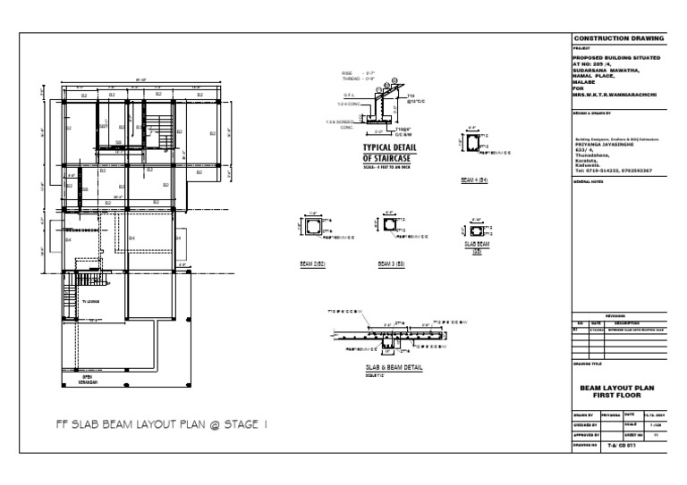 slab beam layout 11 | PDF