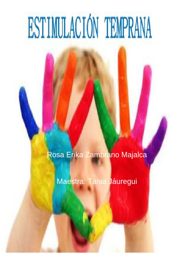Estimulacion Temprana | PDF