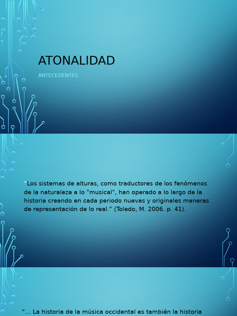 Atonalidad y Expresionismo Musical | PDF | Expresionismo | Melodía