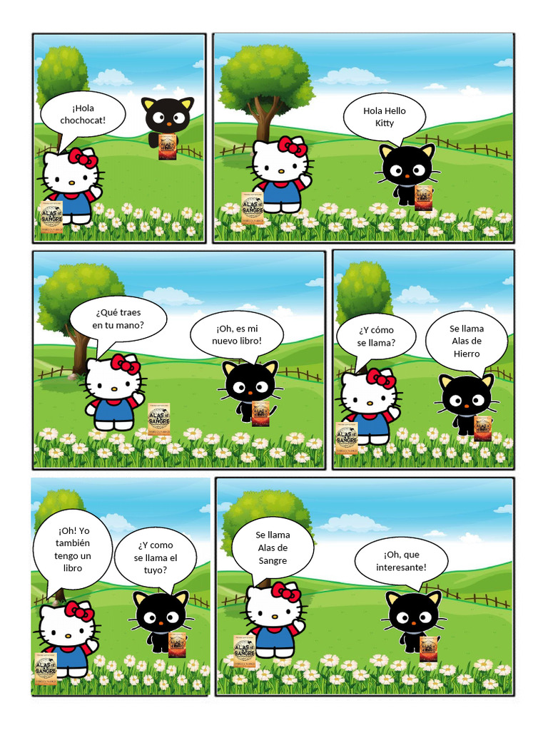 Historieta de Hello Kitty | PDF