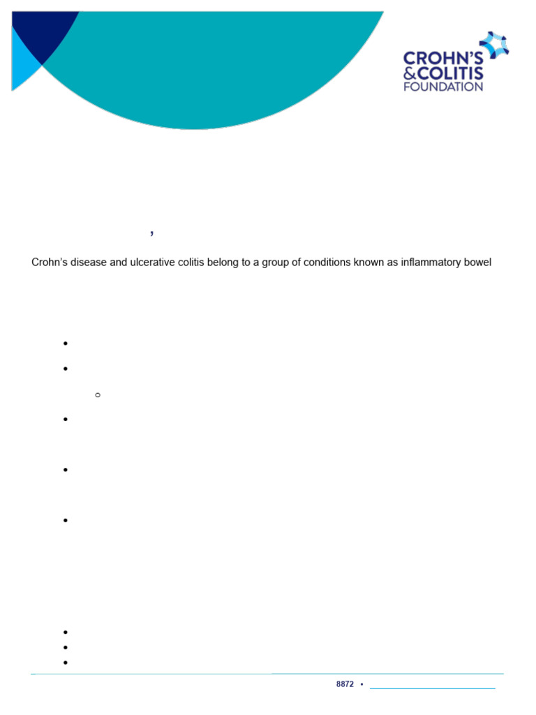 IBD Overview 2023 FINAL | PDF | Inflammatory Bowel Disease | Crohn's Disease