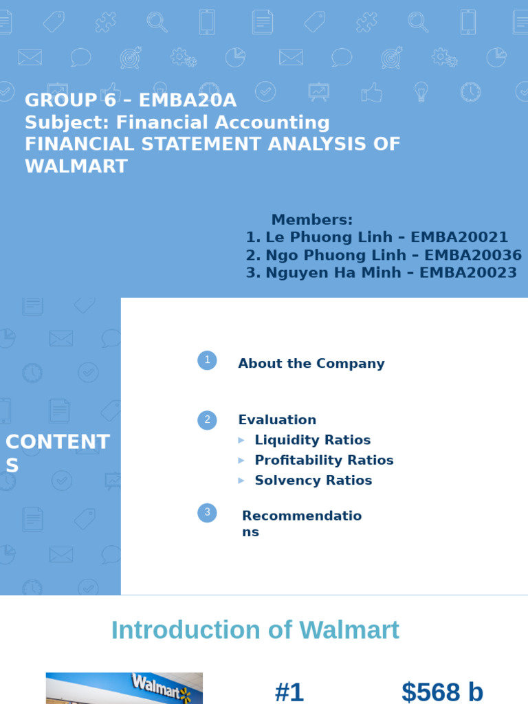 Group 6 Assignment - PP (Final) | PDF | Dividend | Revenue