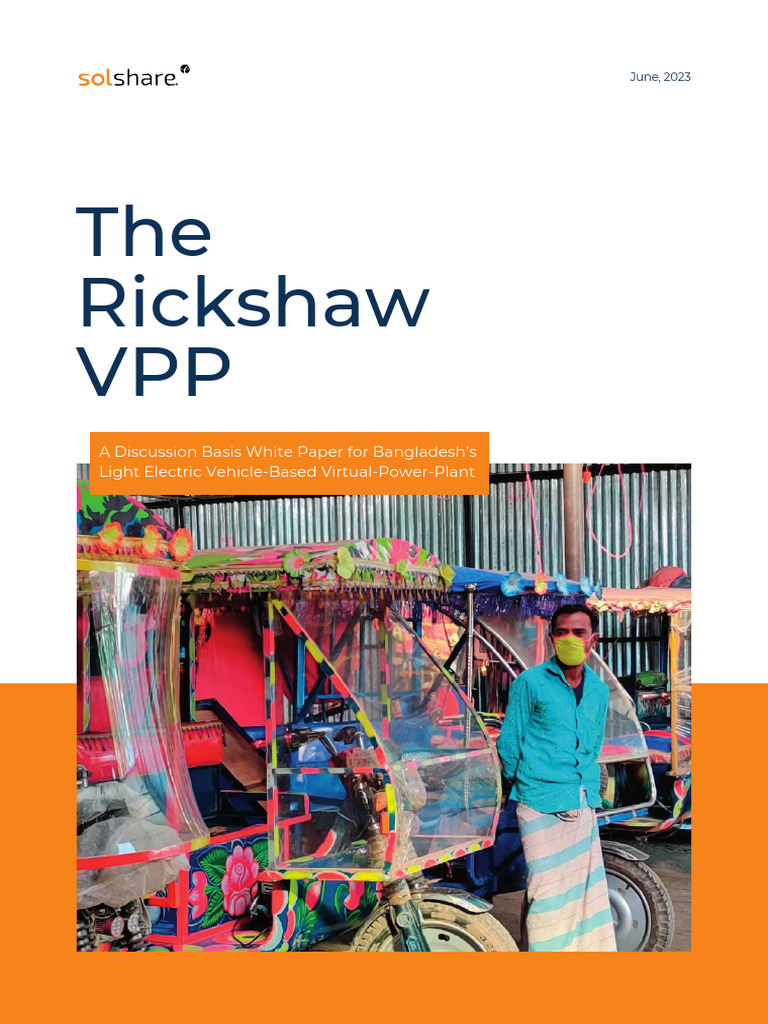 SOLshare Rickshaw-VPP-White-Paper | PDF | Electric Vehicle | Electrical ...