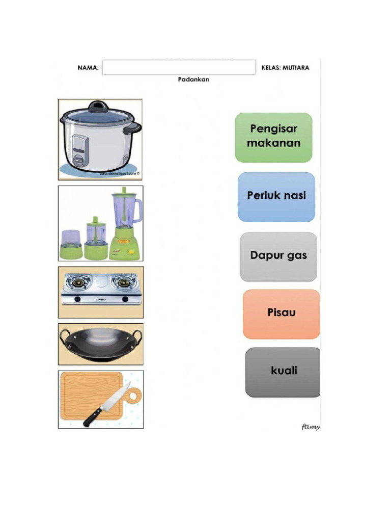 Peralatan Dapur T.2 | PDF