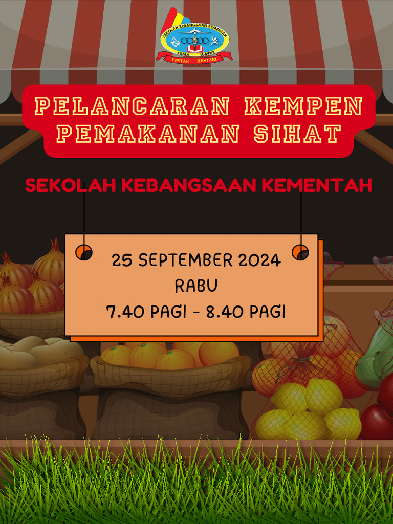 Contoh BUKU PROGRAM KEMPEN PEMAKANAN SIHAT SK KEMENTAH | PDF