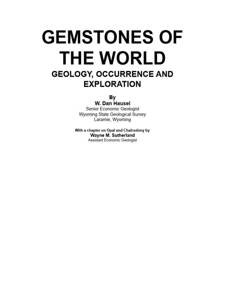 Gemstone Geology and Exploration Guide | PDF | Gemstone | Diamond