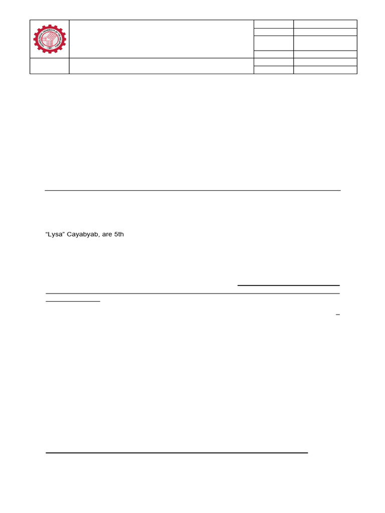 Communication Letter (PEO CAVITE) | PDF