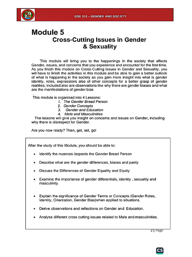 EGE 312 Module 5 | PDF