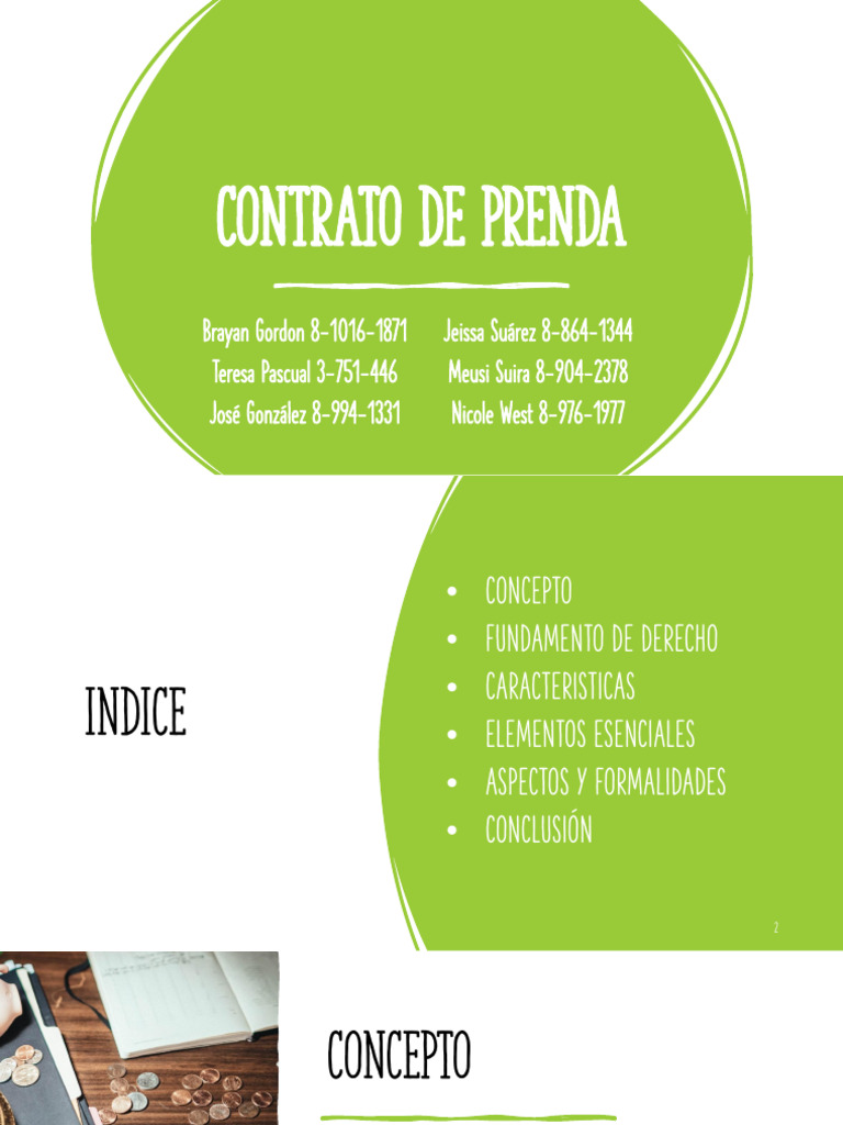 Contrato de Prenda | PDF | Pagos | Derecho civil (sistema legal)