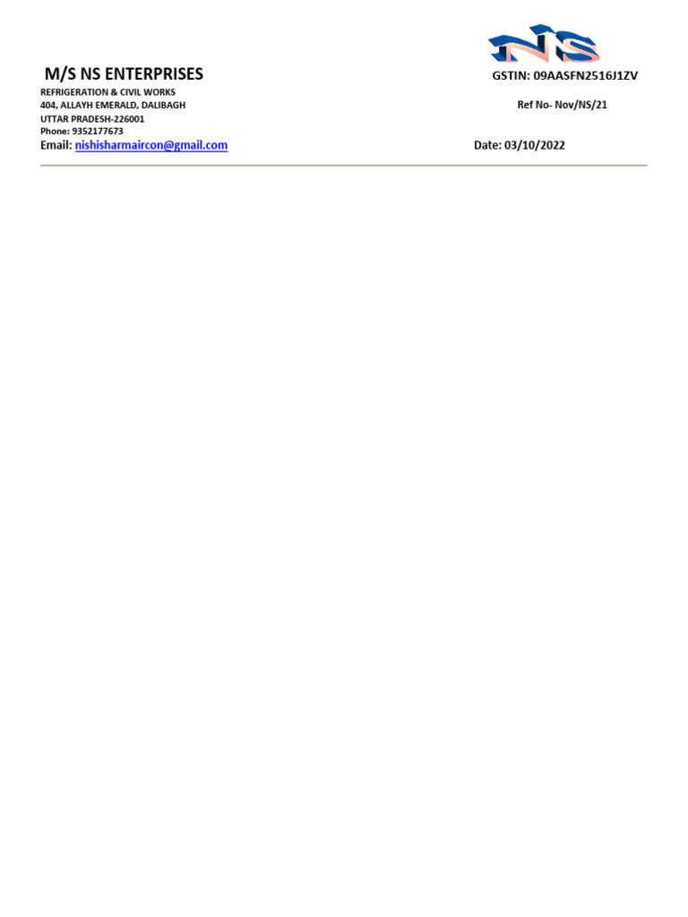 Letter Head NS (1) | PDF