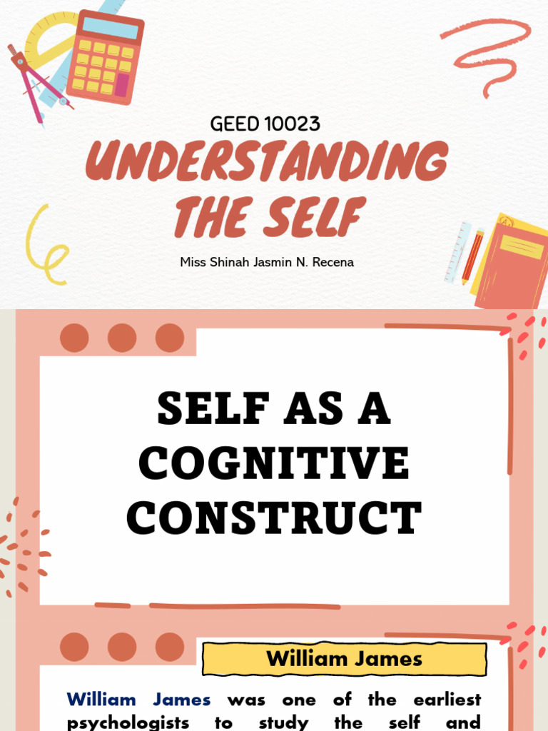 Lesson 3 - Self As A Cognitive Construct | PDF