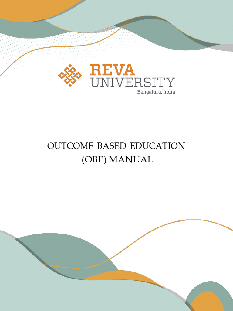 OBE_Manual | PDF | Educational Assessment | Cognition