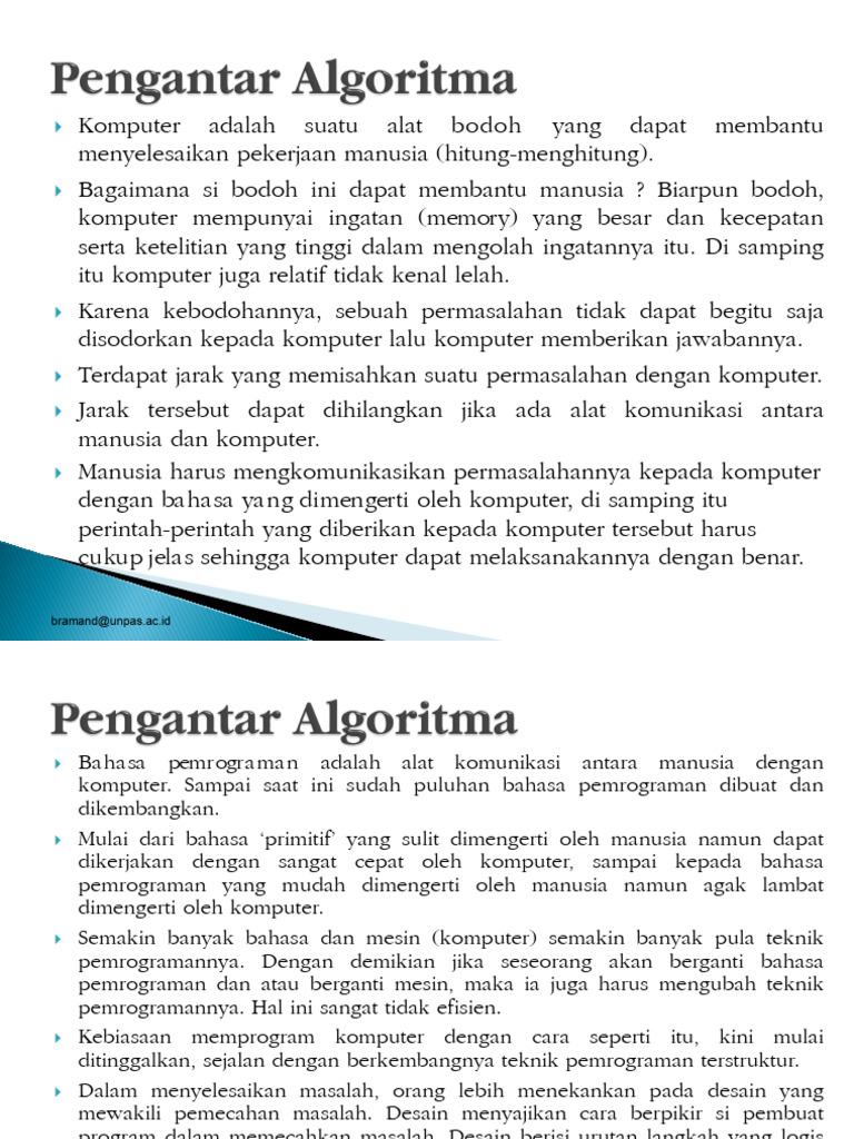 Memahami Algoritma dalam Pemrograman | PDF
