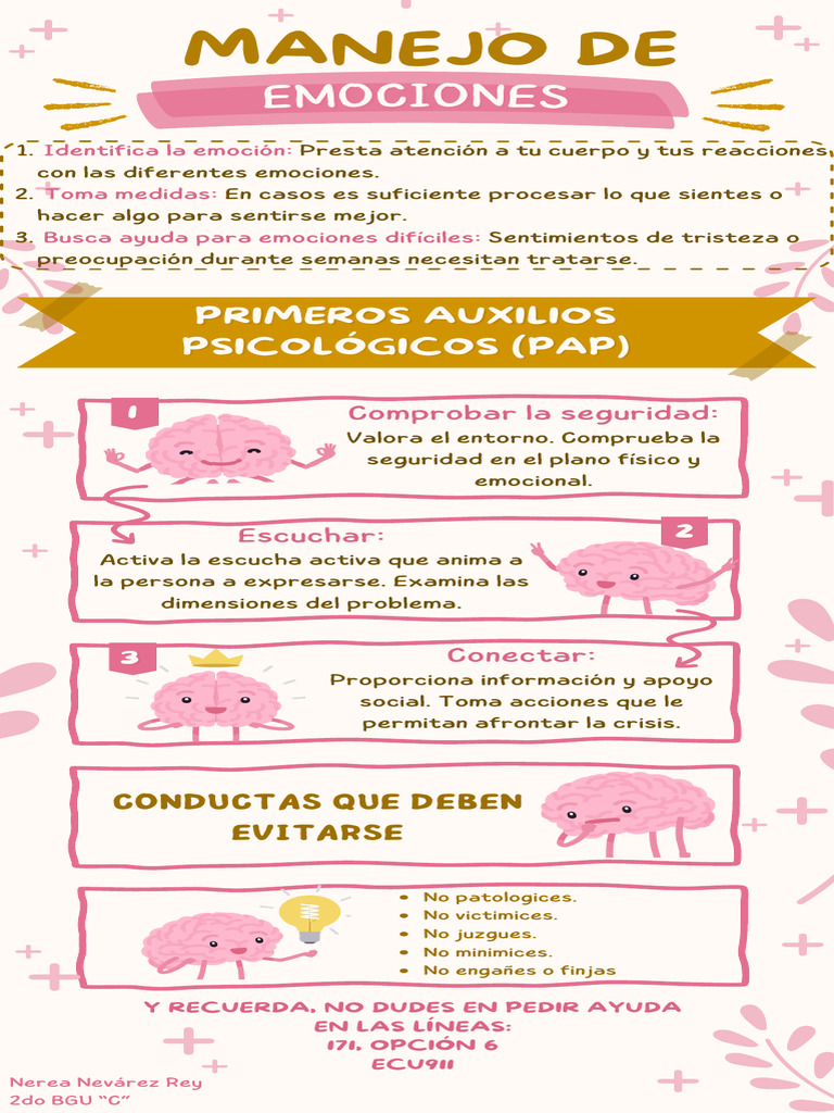 Manejo de Emociones y Pap | PDF