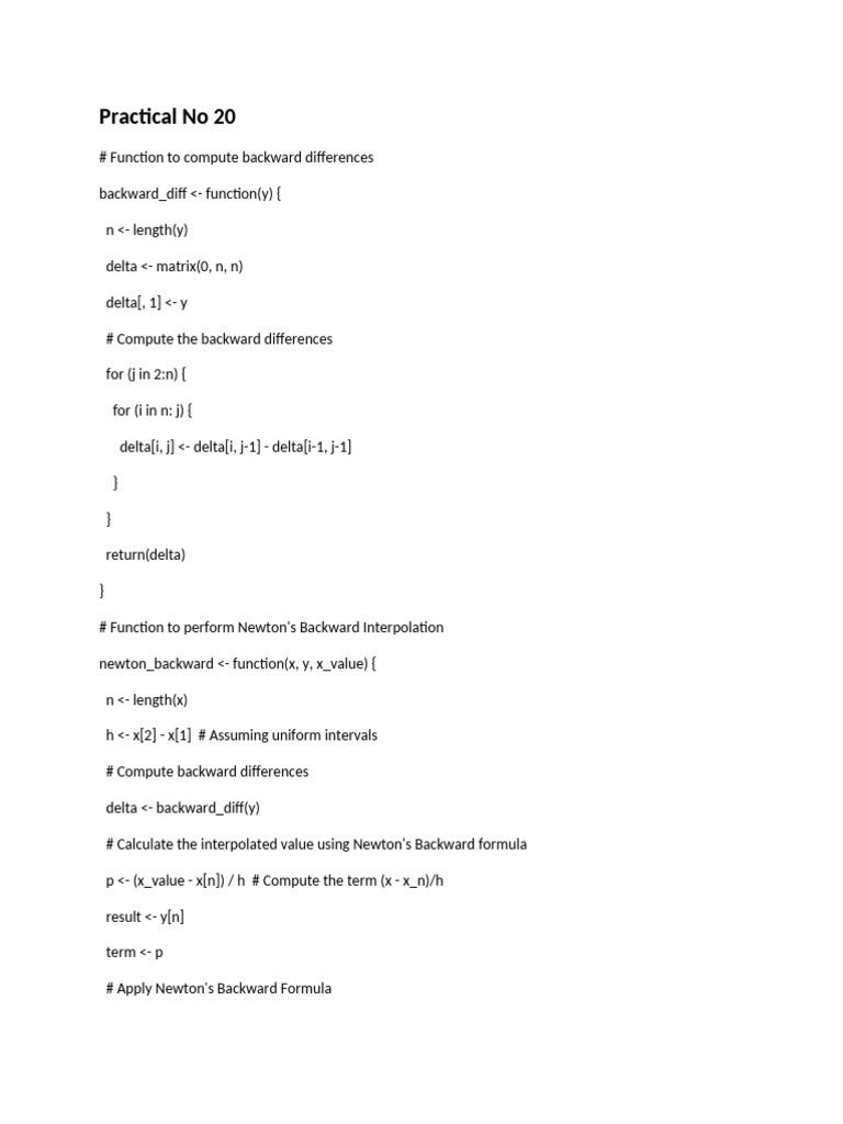 Practical No 20 .SML | PDF